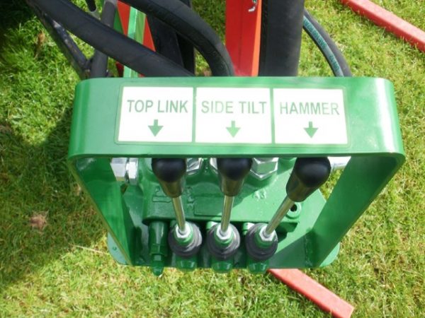 Malone Side-Tilt Post Driver - Martin Supplies