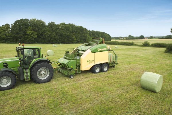 Krone Ultima Non-stop baler wrapper - Martin Supplies
