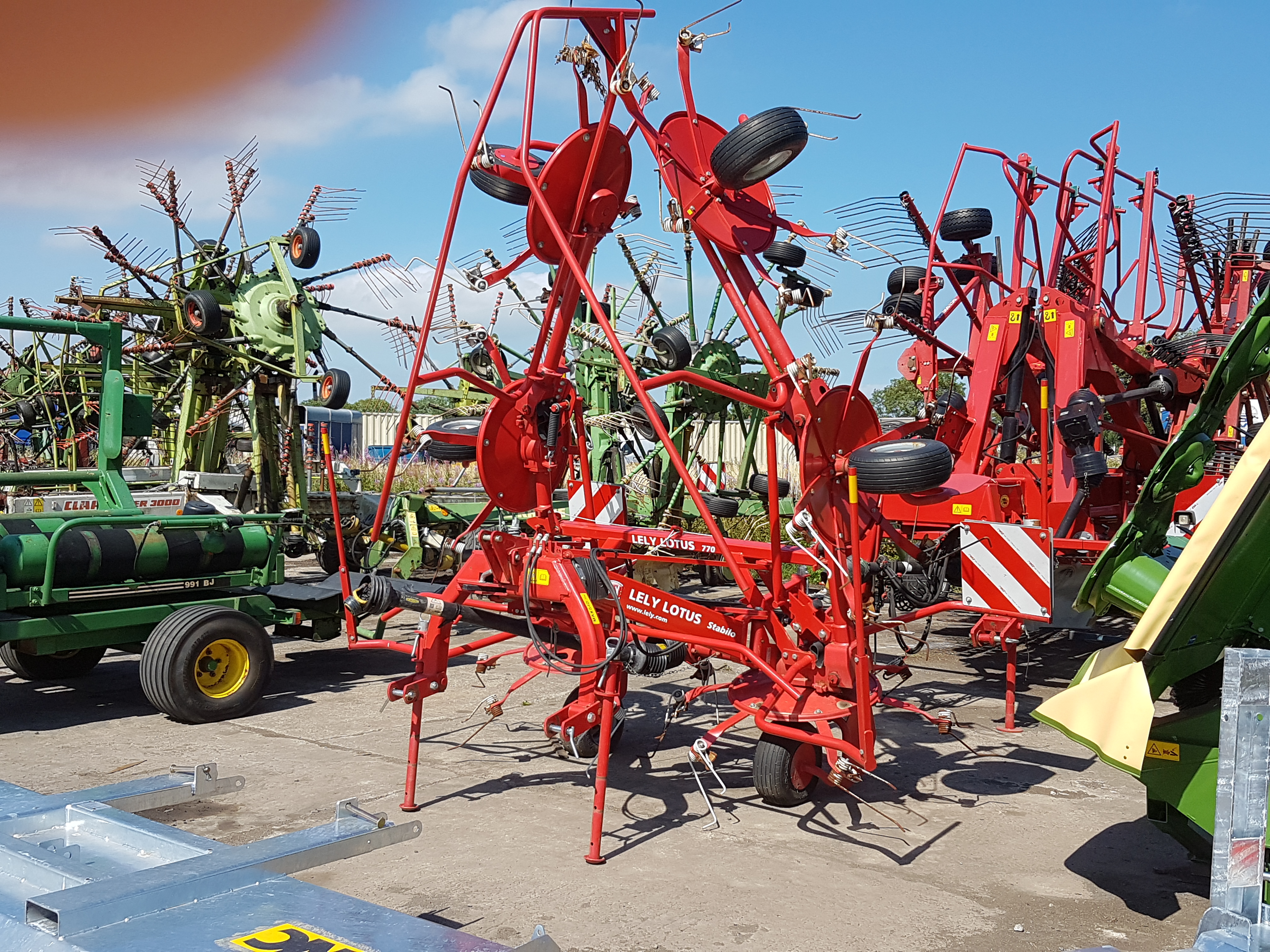 2016 Lely Lotus 770 Grass Tedder (Used) - Martin Supplies
