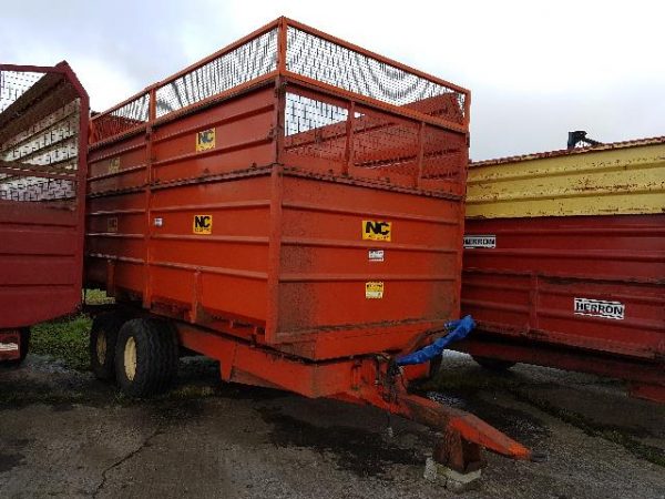 NC Trailers Grain / Silage Trailer includes additional flat body (Used ...