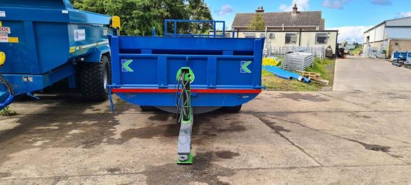 New K Quip 10 Ton MP multi purpose trailer with optional bale extension ...